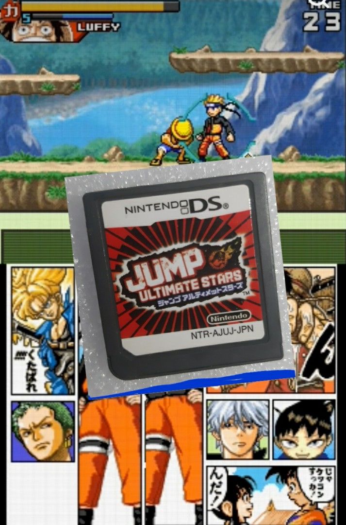 JUMP ULTIMATE ☆STARS | Nintendo DS, Video Gaming, Video Games, Nintendo ...