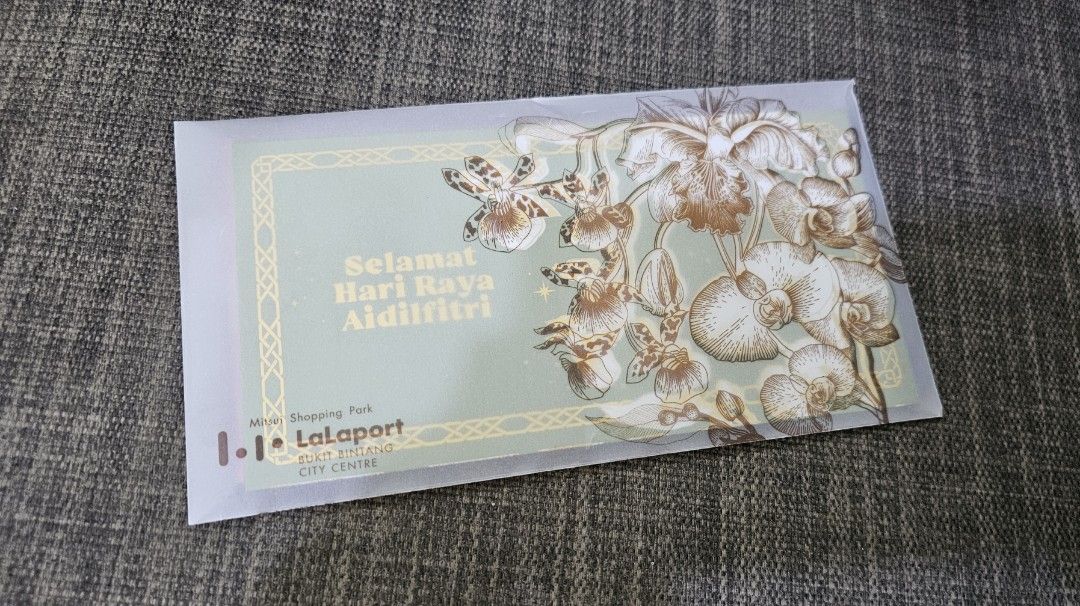 Lalaport 2024 raya packet/sampul raya/sampul duit raya/sdr/green packet ...