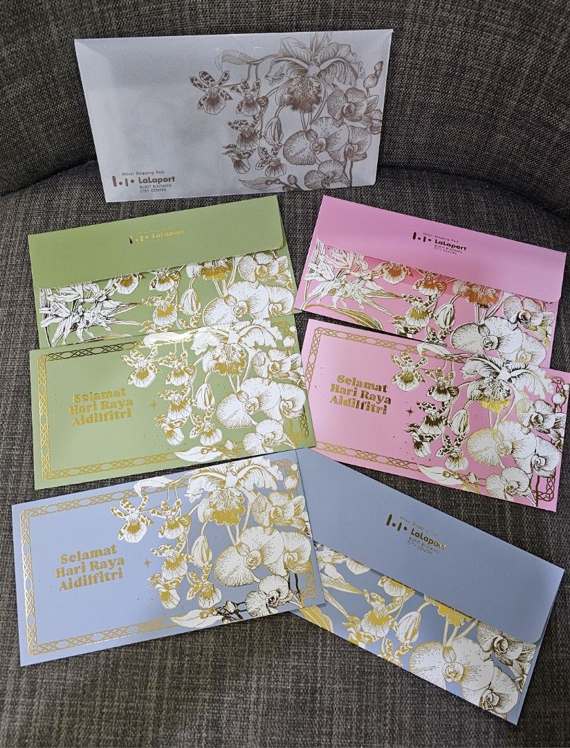 Lalaport 2024 raya packet/sampul raya/sampul duit raya/sdr/green packet ...