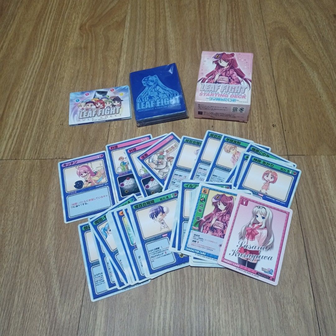 LEAF FIGHT TRADING CARD GAME (JAPANESE), Hobbies & Toys, Memorabilia ...
