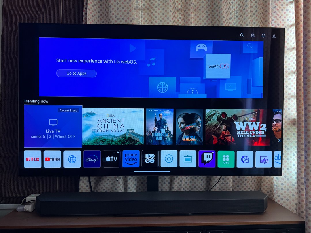 LG 65” 4K OLED Smart TV. Dolby Vision and Dolby Atmos. Model ...