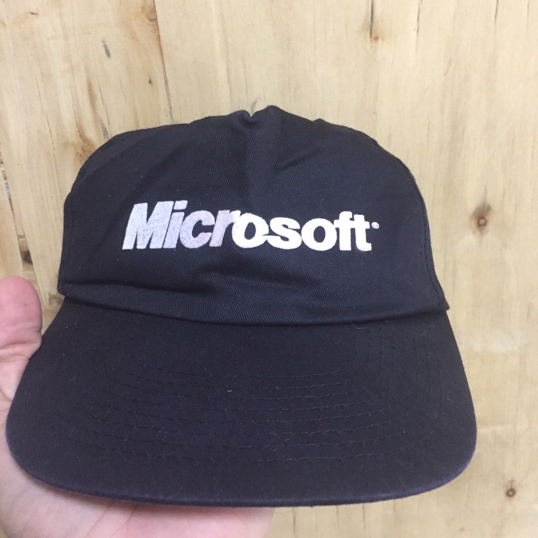 Microsoft Tech Hat, Men's Fashion, Watches & Accessories, Caps & Hats ...