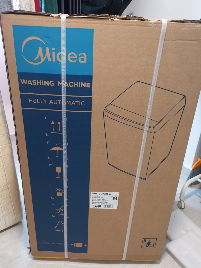 Midea MA100W85 8.5kg Top Load Washer (Self-Collection), TV & Home ...