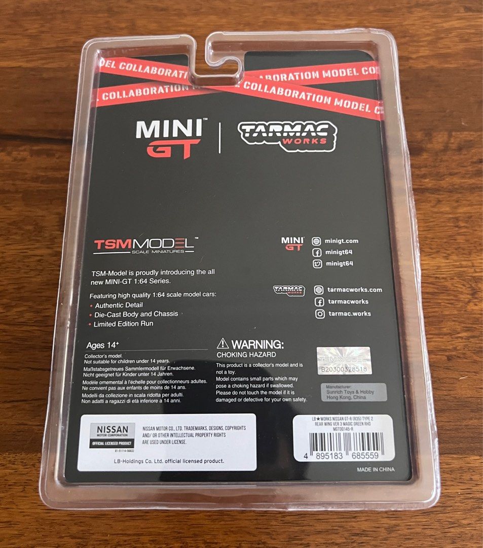 MINI GT | Tarmac Works LBWK Nissan GT-R (R35) Magic Green #145, Hobbies ...