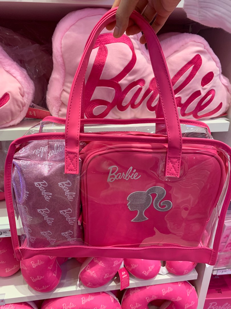 Miniso Barbie Pink Travel Bag, Women's Fashion, Bags & Wallets, Purses ...