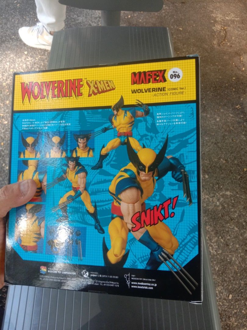 Miracle Action Figure EX No.096 - Wolverine (Comic Ver) (Reissue ...