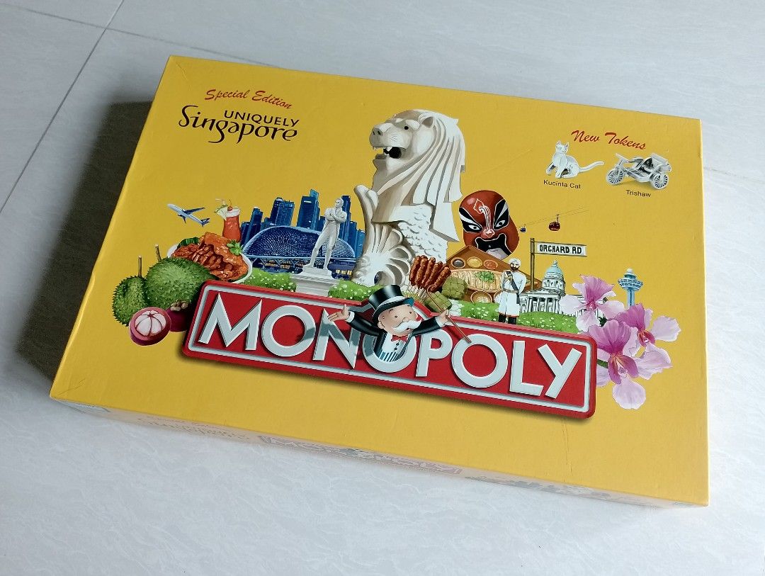 Monopoly Singapore Version, Hobbies & Toys, Toys & Games on Carousell