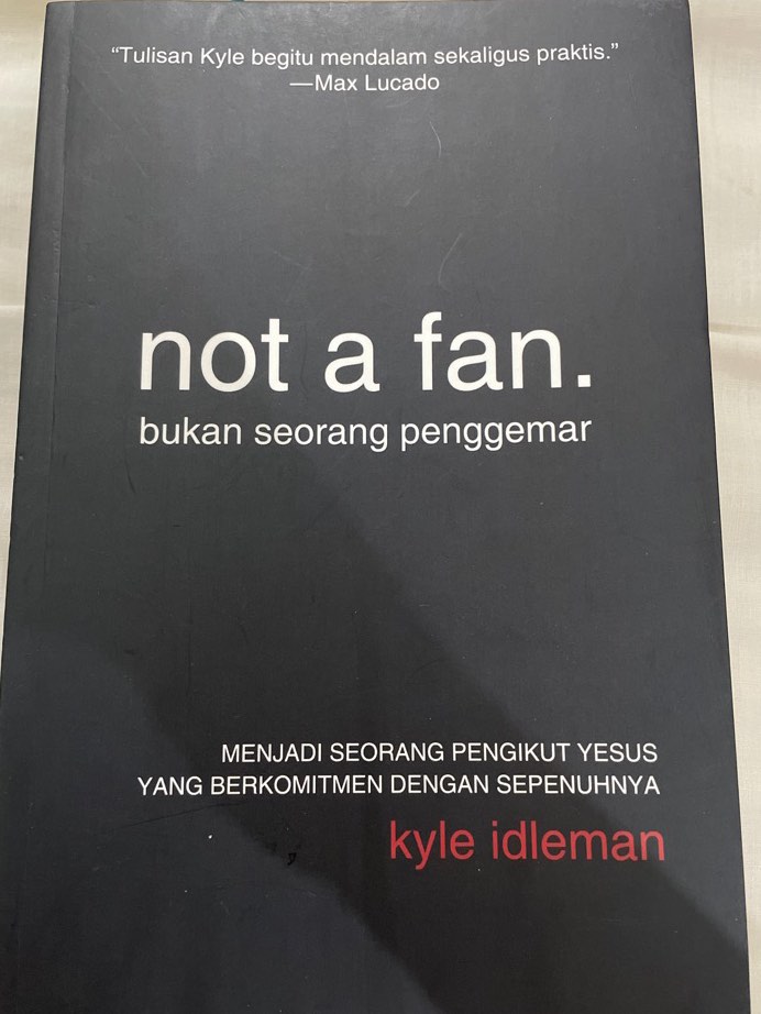 not a fan., Buku & Alat Tulis, Buku di Carousell
