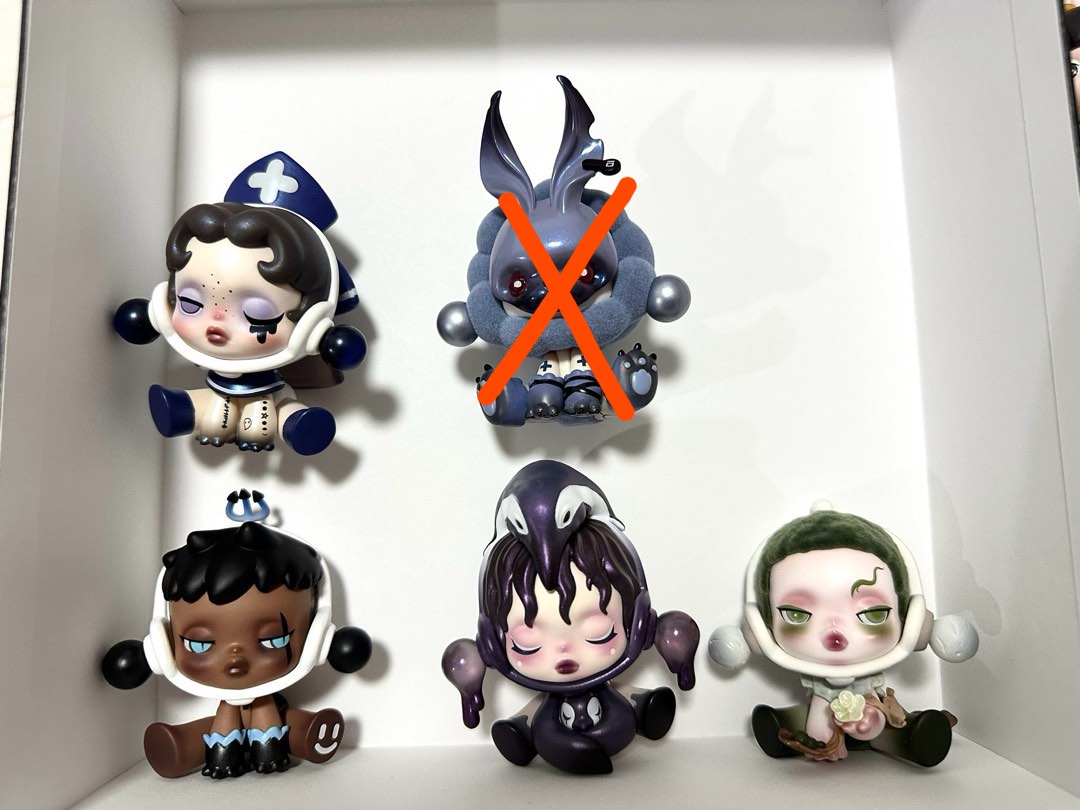 Popmart skull panda, Hobbies & Toys, Toys & Games on Carousell