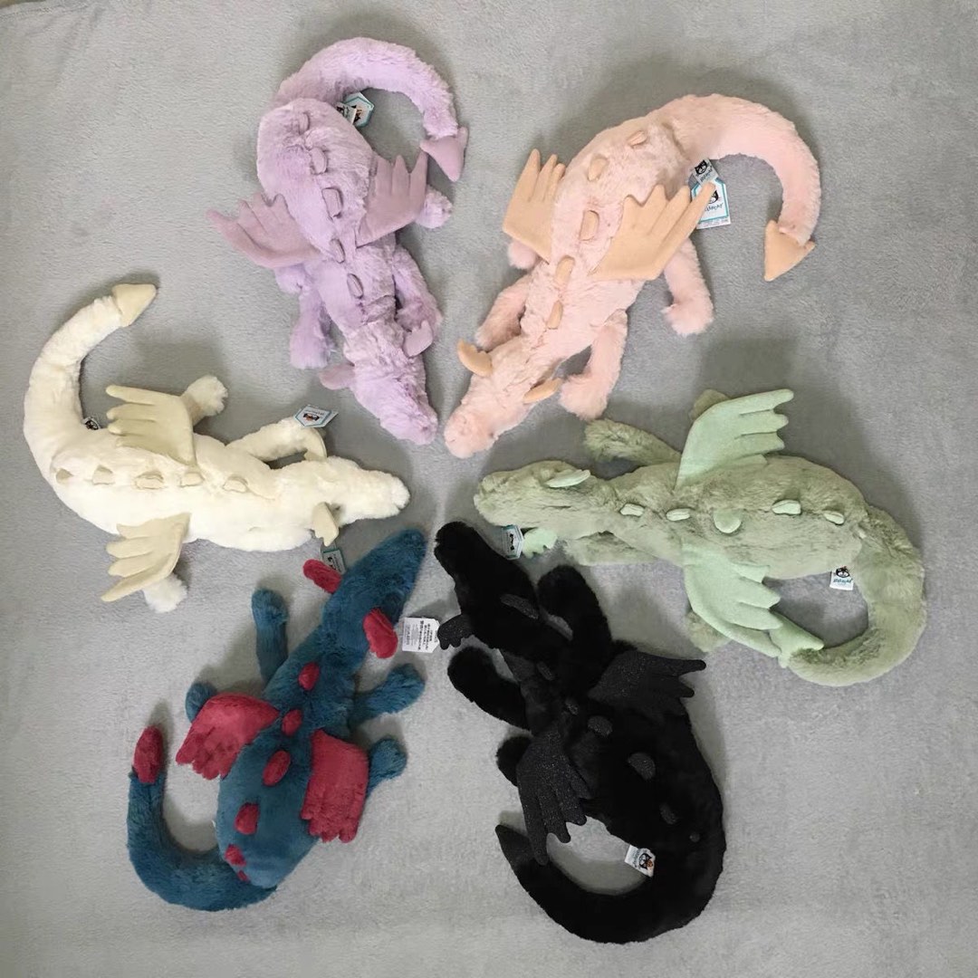 Pre order: Jellycat dragon British Black Dragon Blue Dragon Green ...