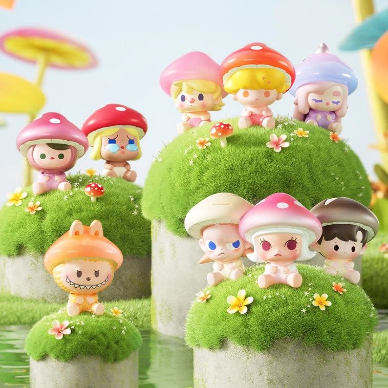 Preorder (Confirmed Design) - Pop Mart popmart Popmart Popbean Mushroom ...