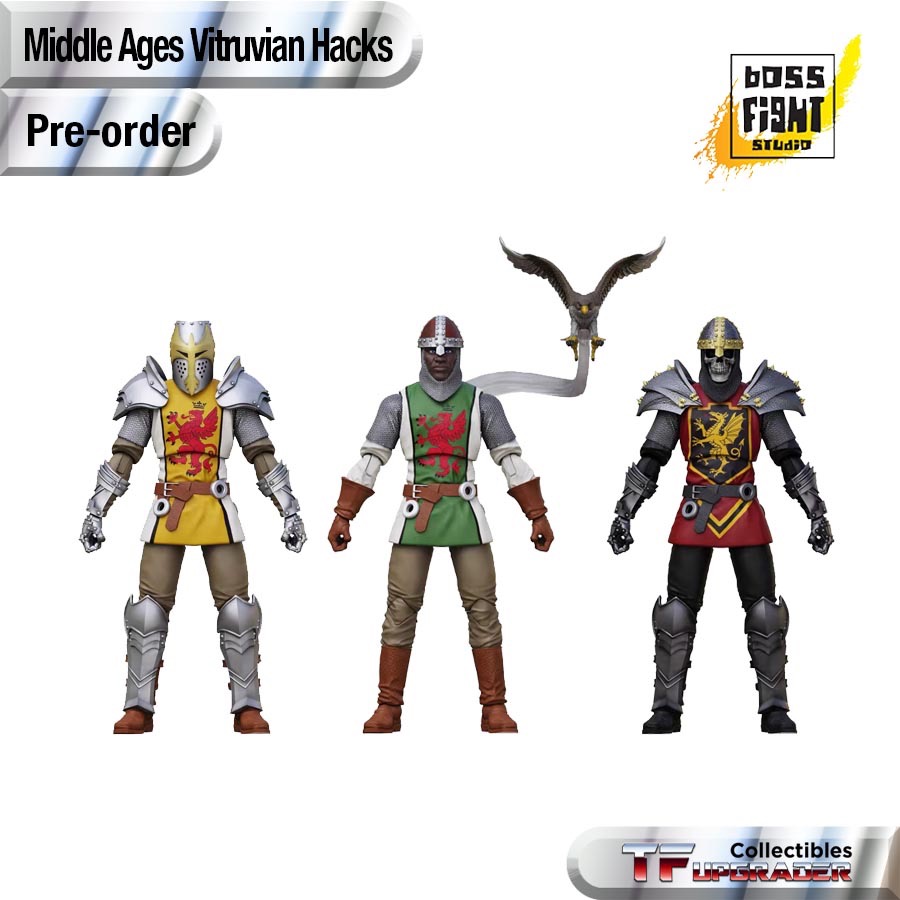 [Q1 2025] Boss Fight Studio Middle Ages Vitruvian Hacks 1/18 Action ...