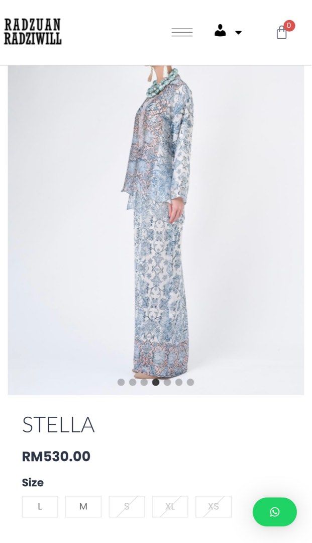 Radzuan Radziwill Stella Raya 2024, Women's Fashion, Muslimah Fashion ...