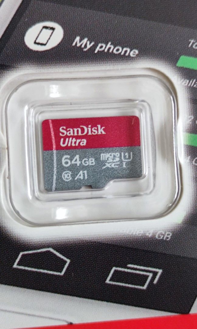 SanDisk Ultra microSDXC UHS-I 64GB Micro SD, Mobile Phones & Gadgets ...