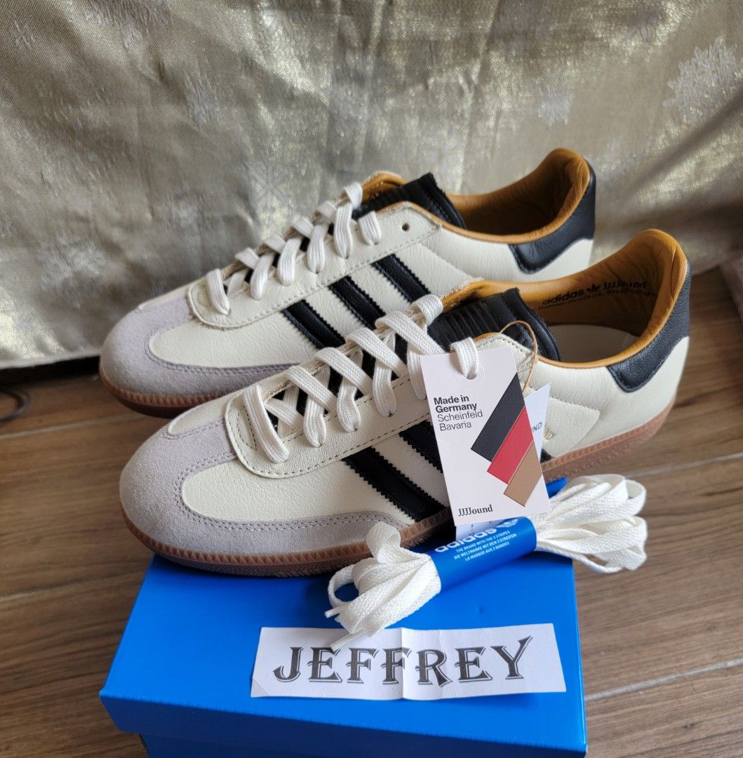 SELL ADIDAS SAMBA OG JJJJOUND WHITE ID8708 UK7.5 全新 Full Set, 男裝, 鞋, 波鞋 ...