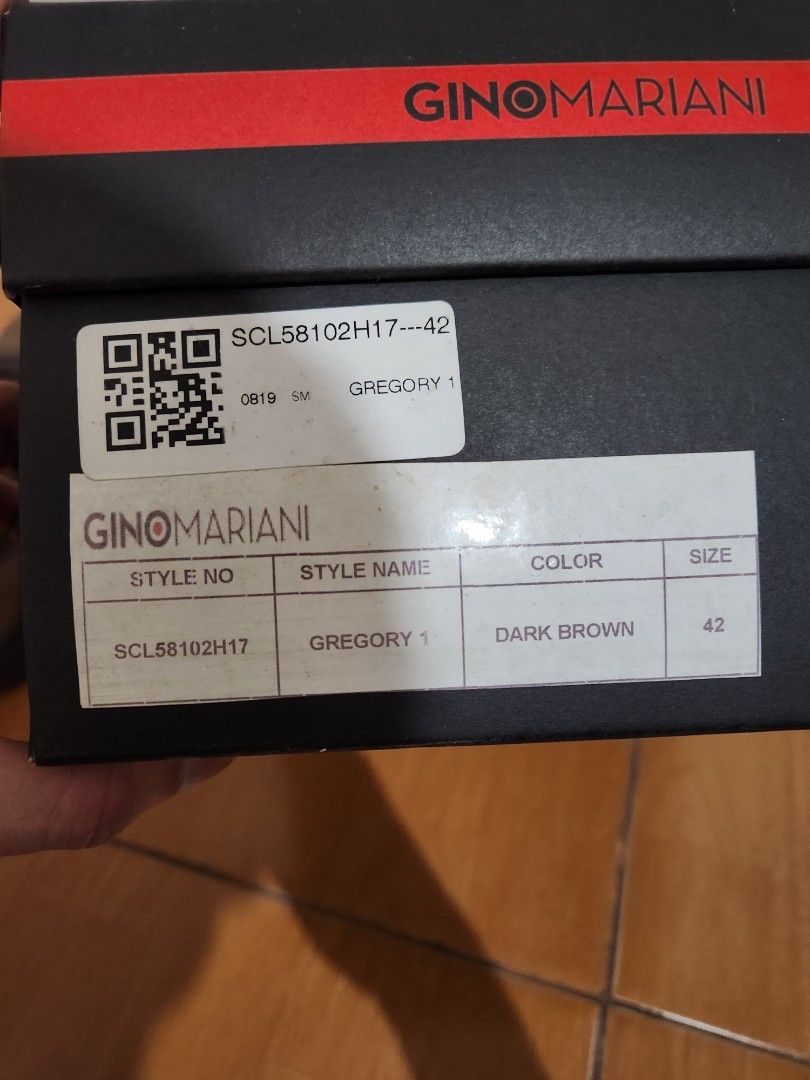 Sepatu Kulit Gino Mariani, Fesyen Pria, Sepatu , Sepatu Formal di Carousell