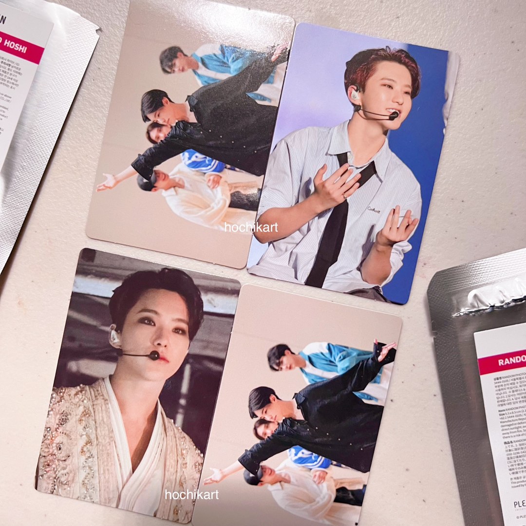 Seventeen Follow Fellow Random Photocards - Hoshi, Hobbies & Toys ...