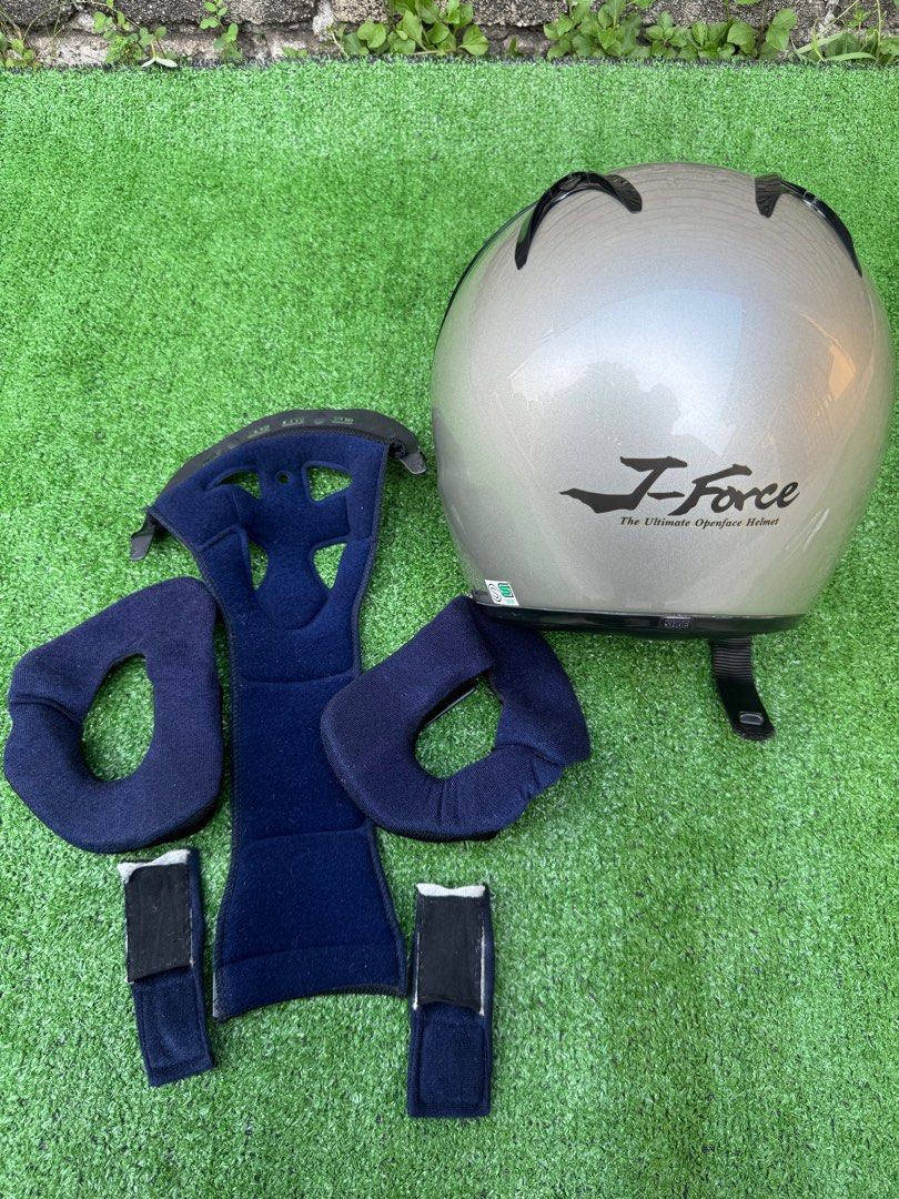 Shoei Jforce Silver, Hobbies & Toys, Collectibles & Memorabilia ...