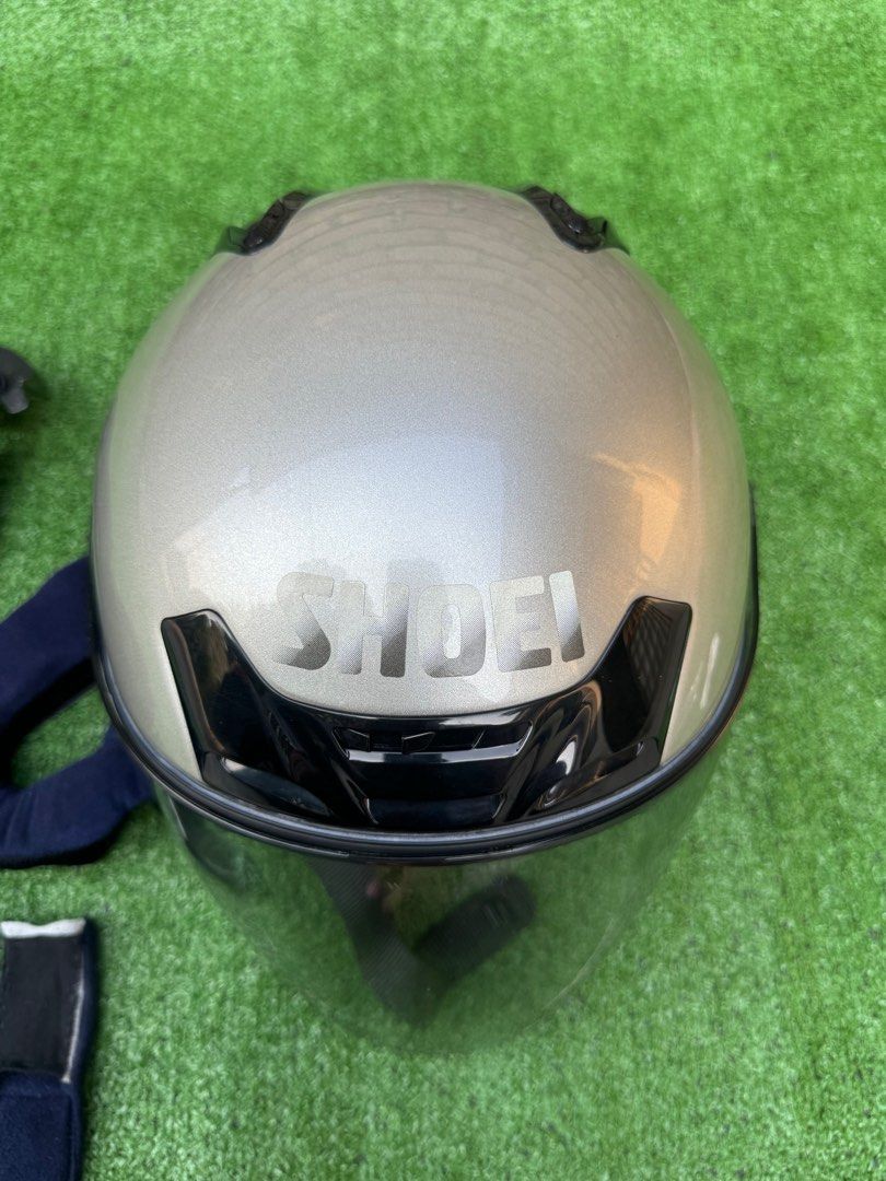 Shoei Jforce Silver, Hobbies & Toys, Collectibles & Memorabilia ...