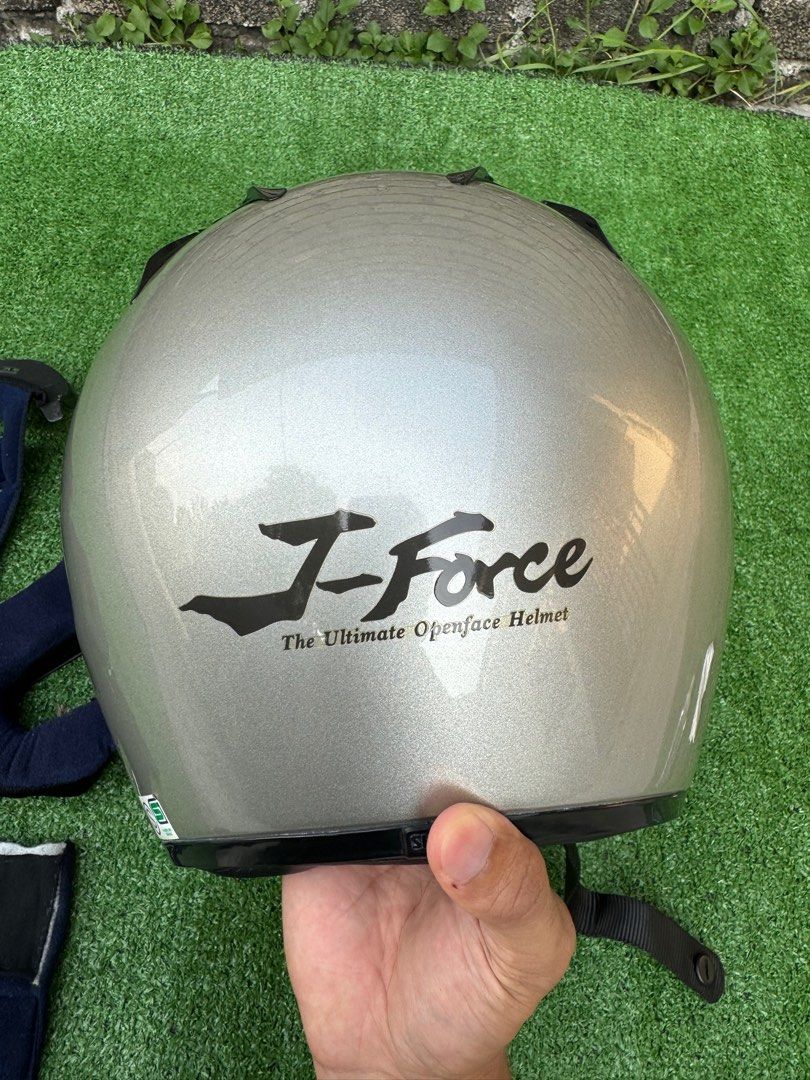 Shoei Jforce Silver, Hobbies & Toys, Collectibles & Memorabilia, Vintage Collectibles on Carousell