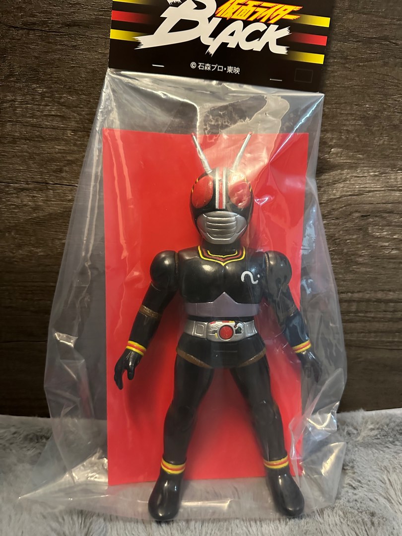 Sofubi black rx medicom toy realhead sofvi goccodo mvh, 興趣及遊戲, 玩具 & 遊戲類 - Carousell