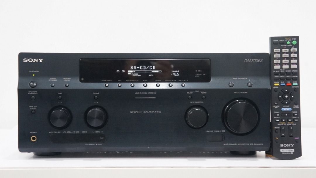 Sony STR-DA5800ES 9.2-ch Home Theatre AV Receiver (HDMI ARC), Audio ...