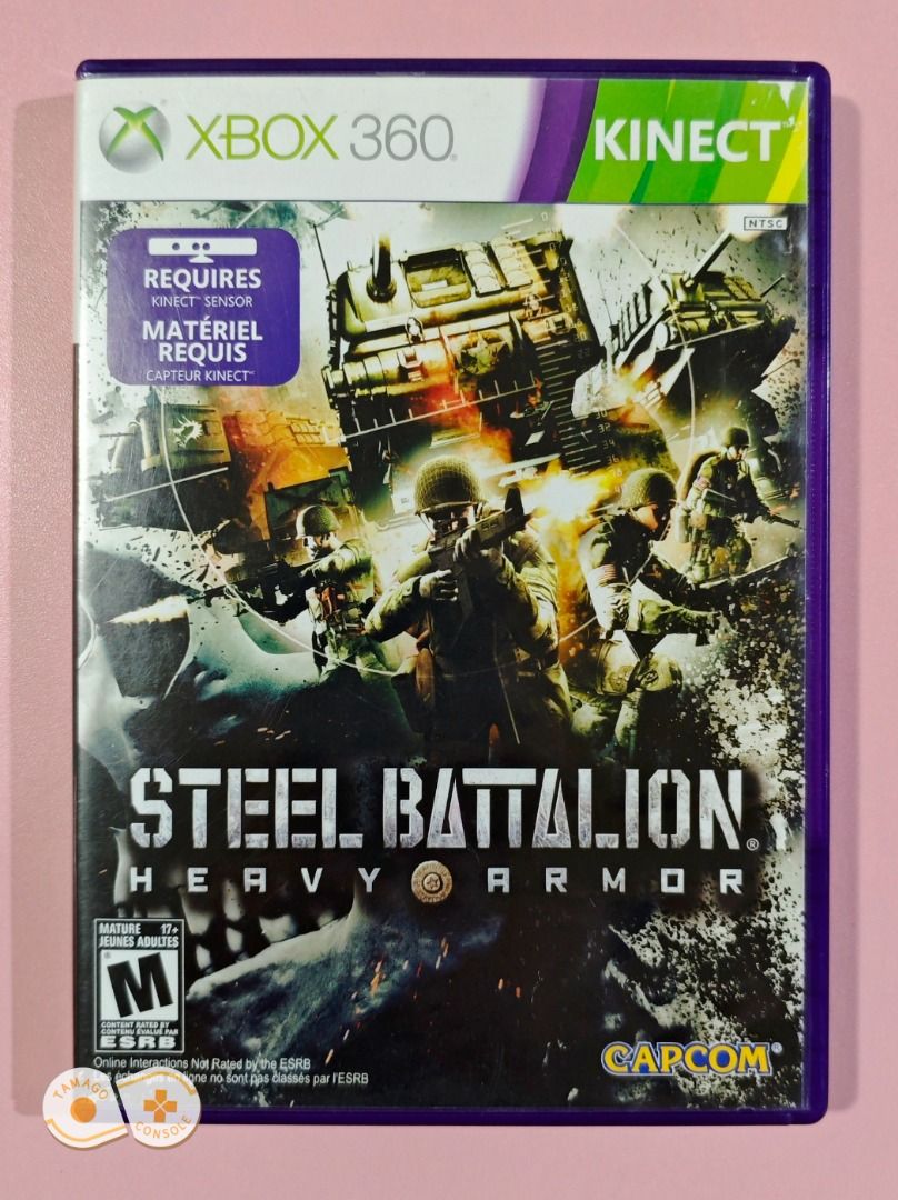 Steel Battalion Heavy Armor Xbox 360 Game Ntsc English Language Video Gaming Video