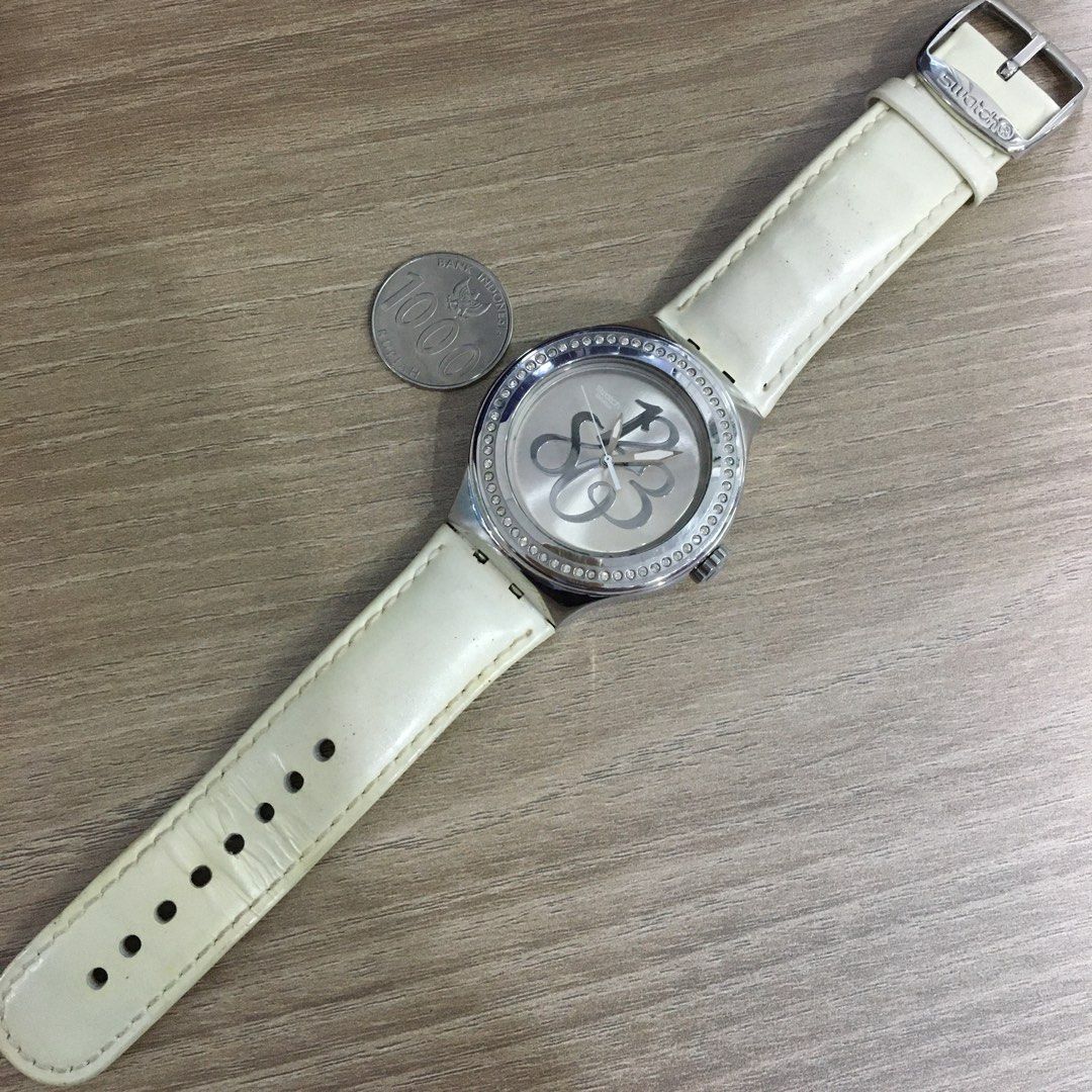 Swatch Irony Nabab, Fesyen Wanita, Jam Tangan di Carousell