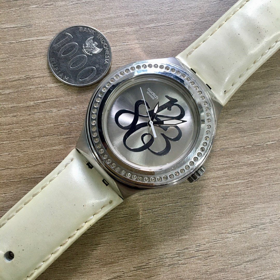 Swatch Irony Nabab, Fesyen Wanita, Jam Tangan di Carousell