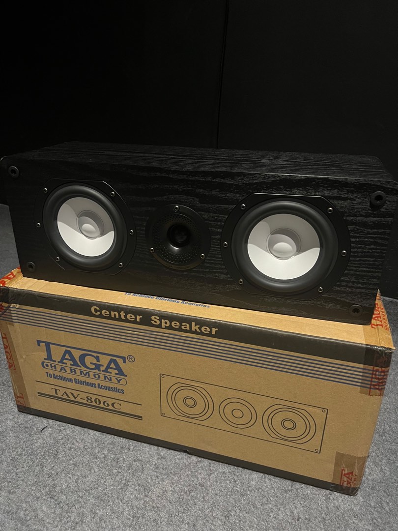 Taga Harmony TAV-806C Center Speaker, Audio, Soundbars, Speakers ...