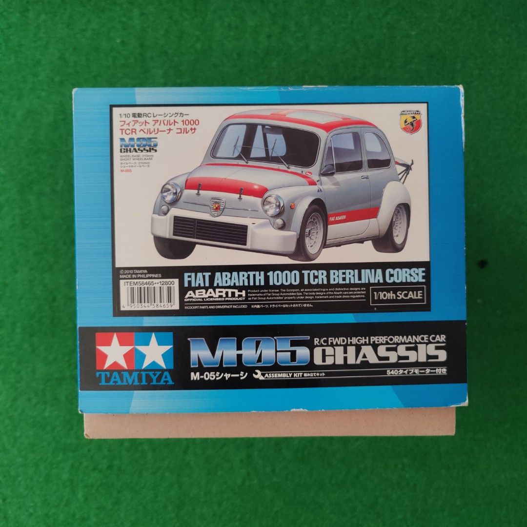 Tamiya Fiat Abarth 1000 TCR Berlina Corse RC Kit 1/10 (Very Rare ...