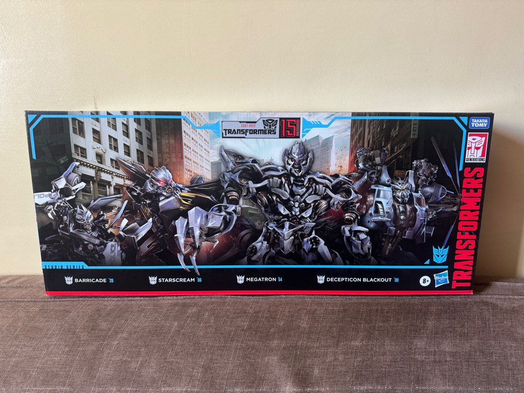 Transformers Studio Series 15th Anniversary Decepticon 4 Pack, Hobbies ...