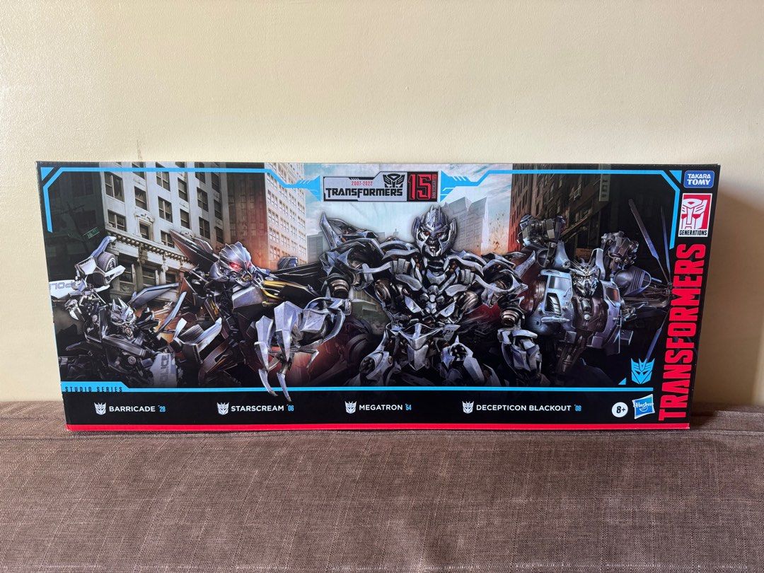 Transformers Studio Series 15th Anniversary Decepticon 4 Pack, Hobbies ...