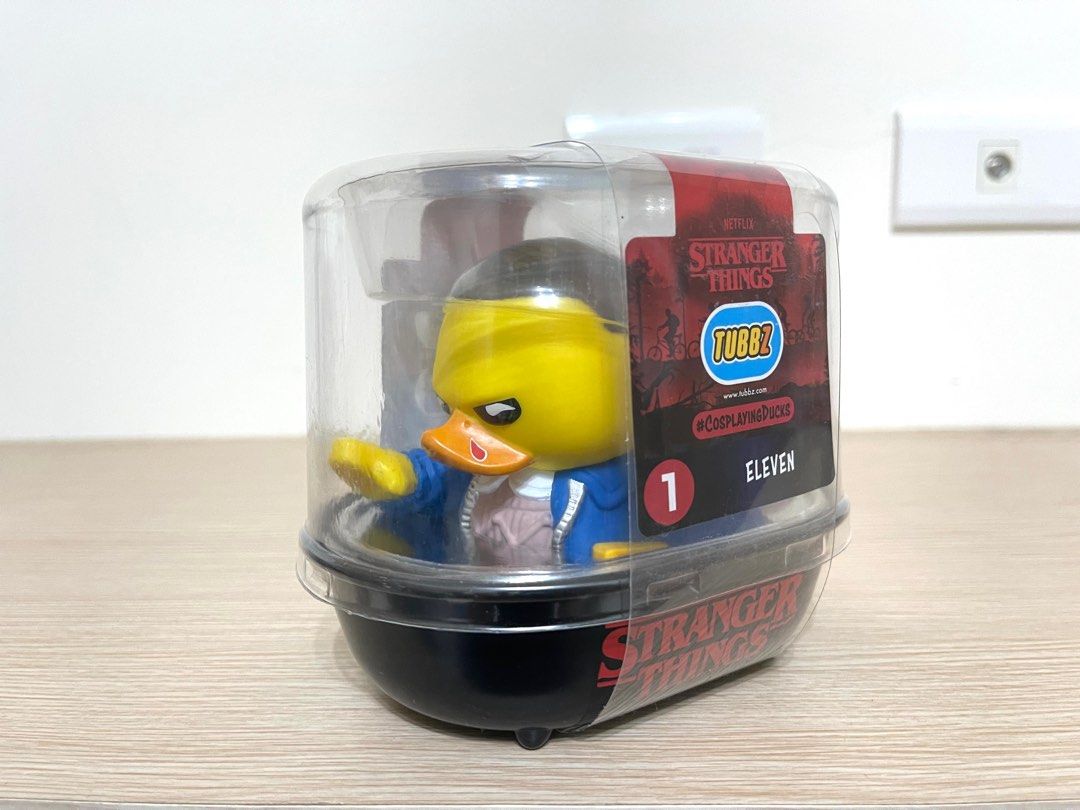TUBBZ duck黃色小鴨 怪奇物語 Stranger things 9cm 全新正版, 書籍、休閒與玩具, 玩具、公仔、桌遊在旋轉拍賣