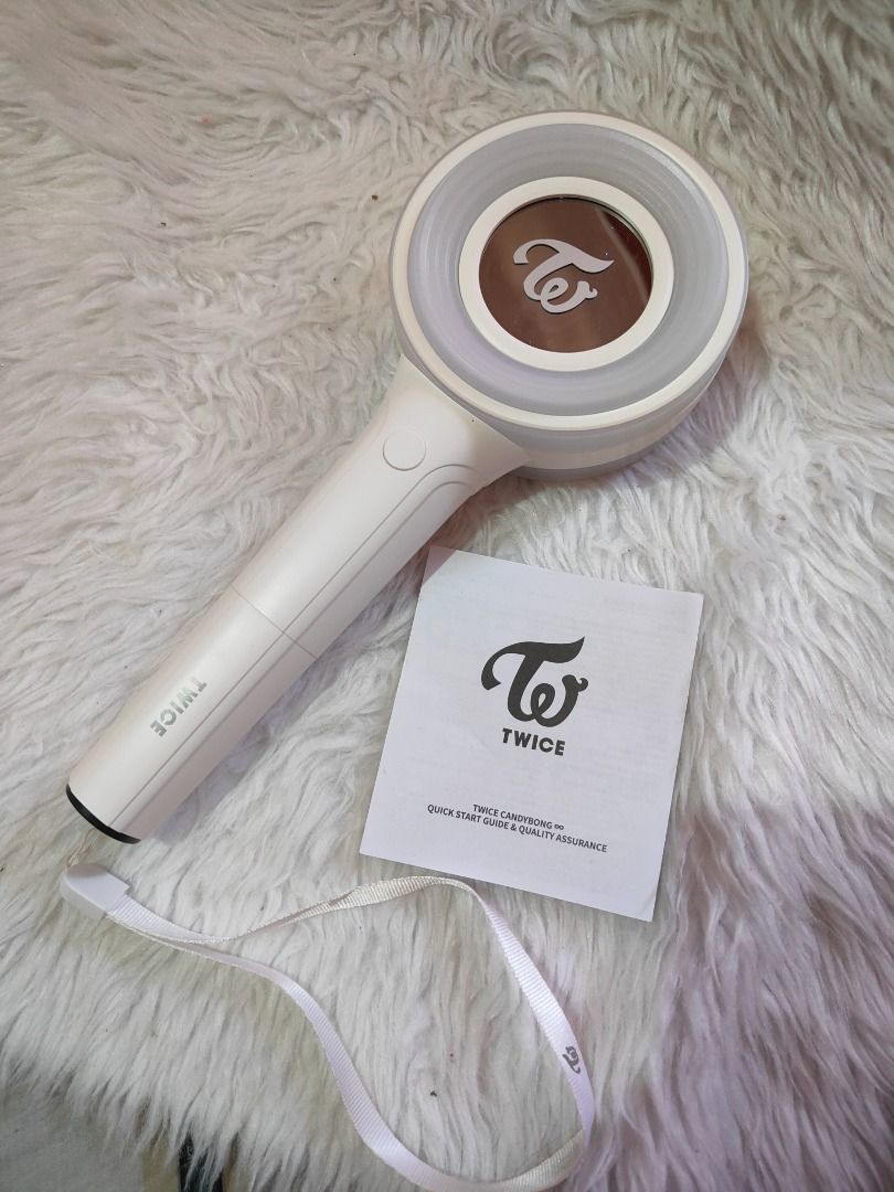 TWICE: OFFICIAL LIGHT STICK (CANDYBONG INFINITY), Hobbies & Toys ...