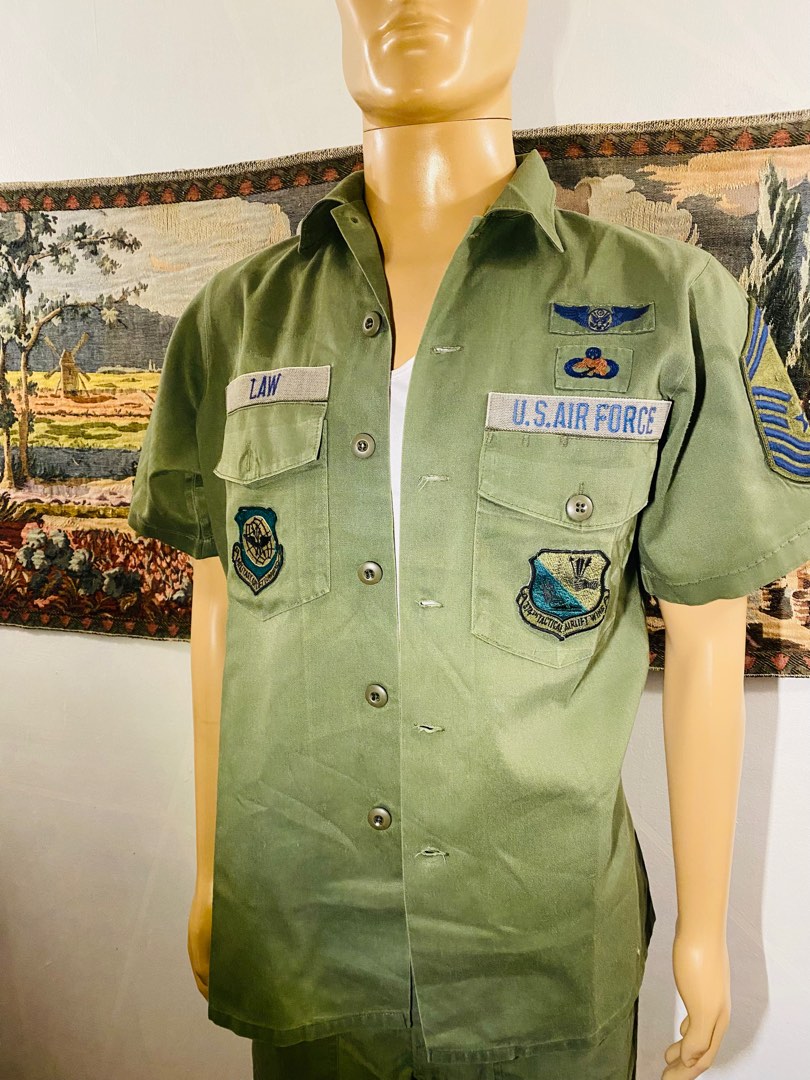 US Air Force Fatigue Shirt Military, Hobbies & Toys, Memorabilia ...