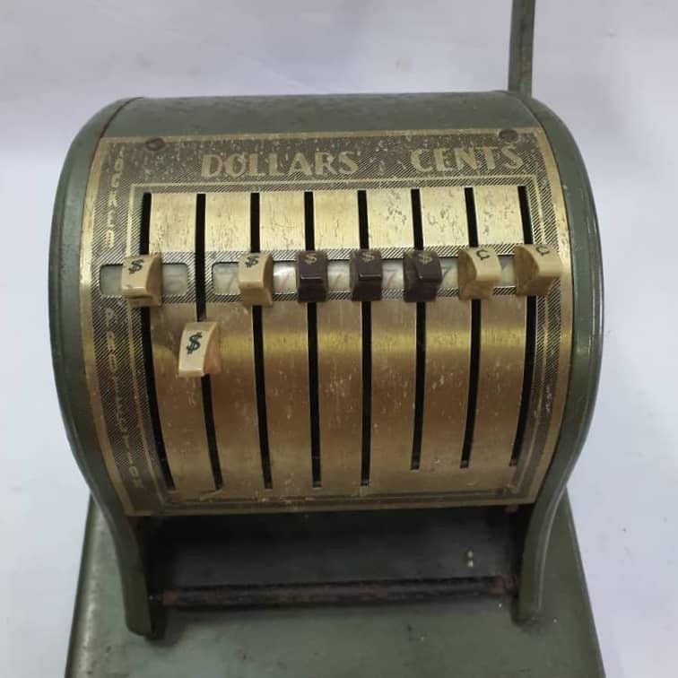 Vintage Paymaster Series Check Writer Embosser Stamper Machine, Hobbies ...