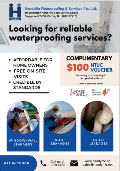 Direct waterproofing /Landed house/Waterproofing services/Water Seepage ...