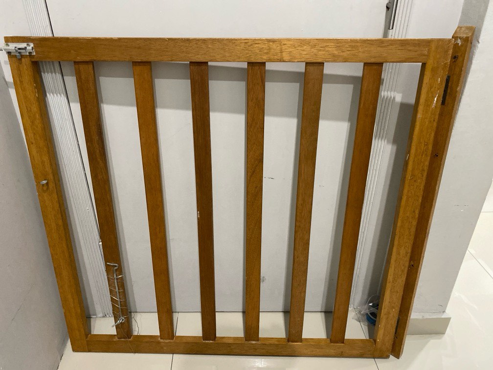 Wooden Safety Gate, Babies & Kids, Baby Nursery & Kids Furniture ...