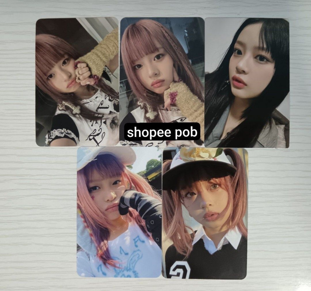 wts newjeans hanni photocard pob bulk pc, Hobbies & Toys, Collectibles ...