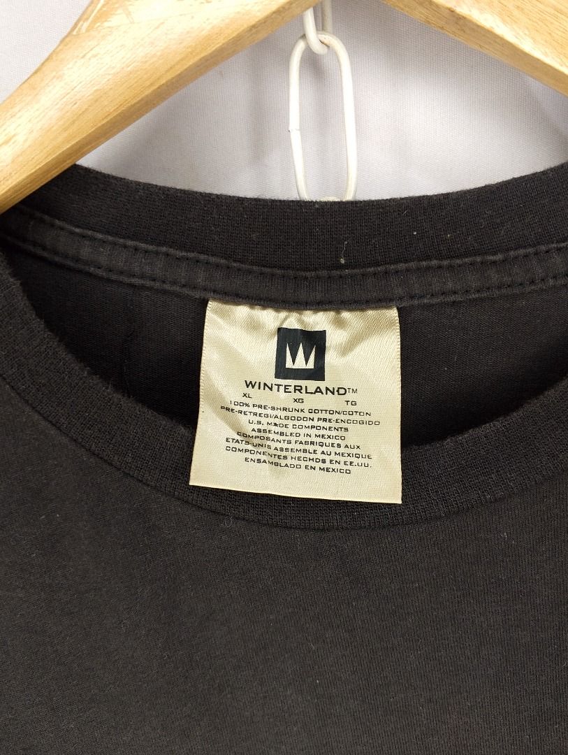 Wu Tang Clan Vintage Single Stich Winterland tag, Men's Fashion, Tops ...