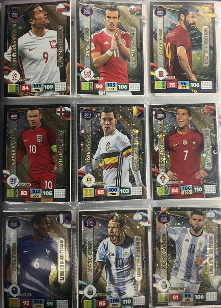 2018 fifa world cup russia cards, Hobbies & Toys, Toys & Games on Carousell
