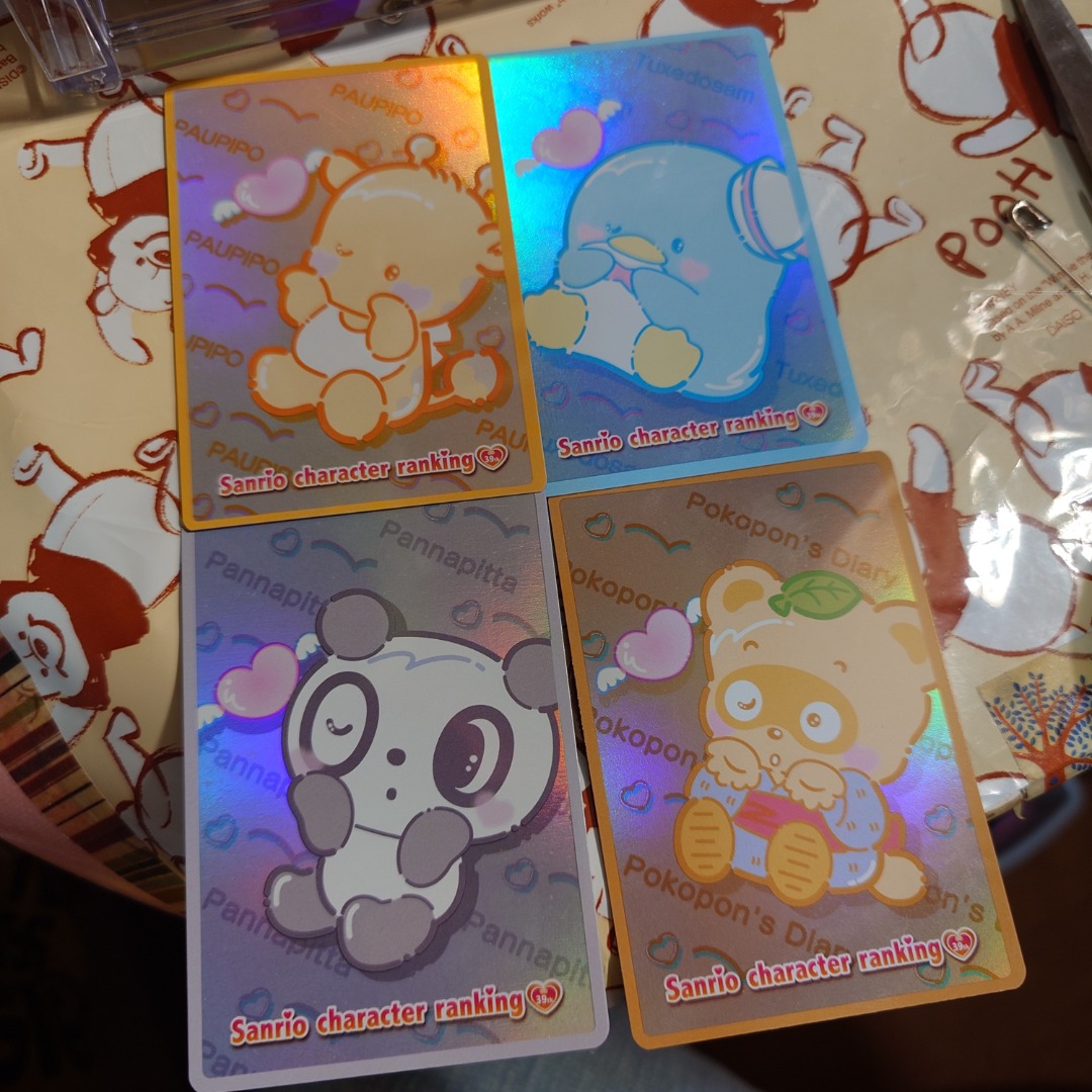 2024 Yoho Sanrio 卡, 興趣及遊戲, 收藏品及紀念品, 明星周邊 - Carousell