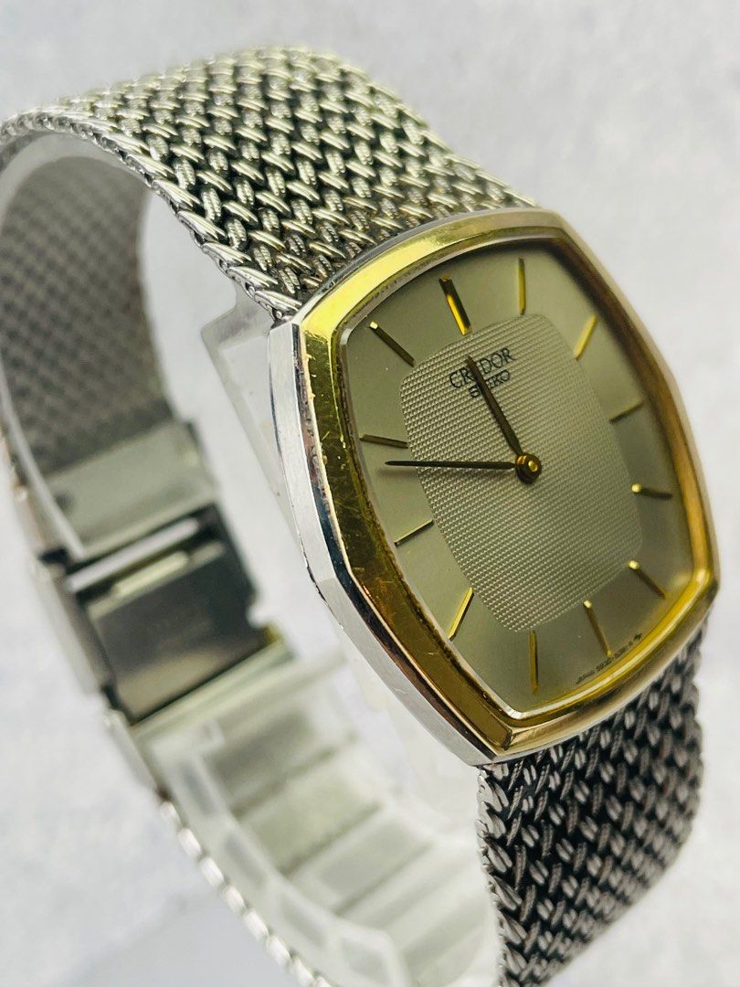 (240550a) Seiko Credor Vintage Men’s Quartz Watch Ref 5930-5391 Circa ...