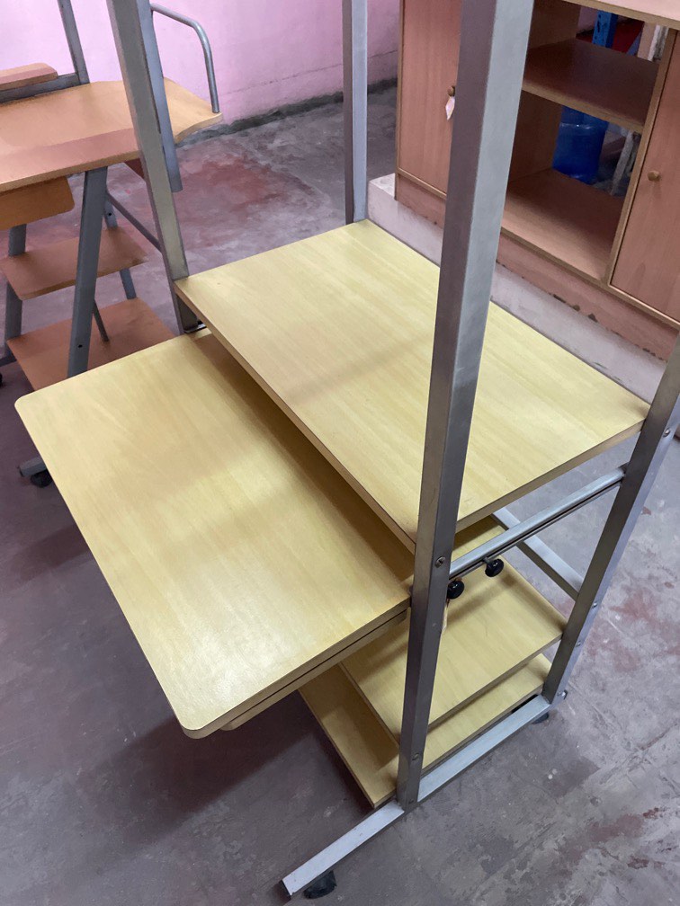 3 layers computer table, Furniture & Home Living, Furniture, Tables ...