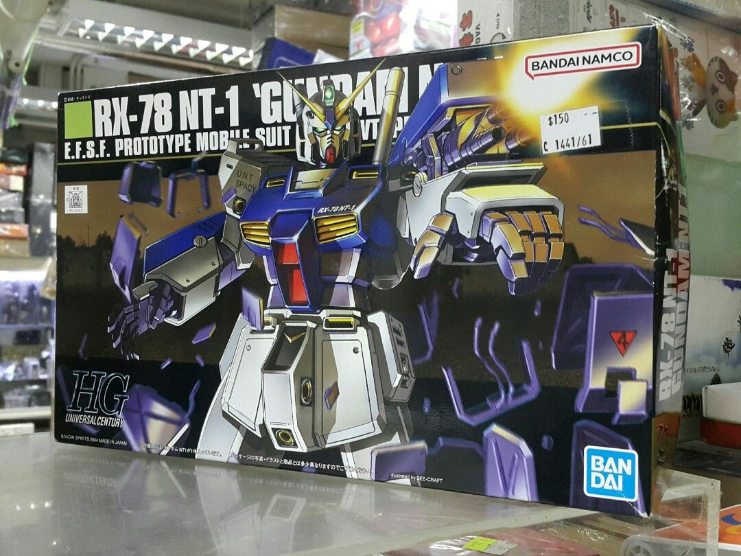 萬代 59158 南夢宮 宇宙世紀 機動戰士高達0080 口袋裡的戰爭 - RX-78 NT-1 地球聯邦軍 新類型人專用 原型機動戰士 拼裝 ...