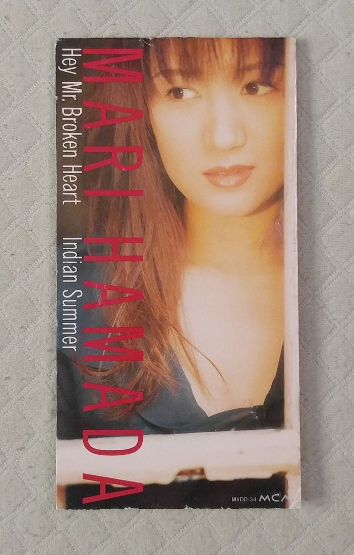 浜田麻里 (濱田麻里) - Hey Mr. Broken Heart 日版 二手單曲 CD, 書籍、休閒與玩具, 樂器、音樂相關, CD、DVD在旋轉拍賣