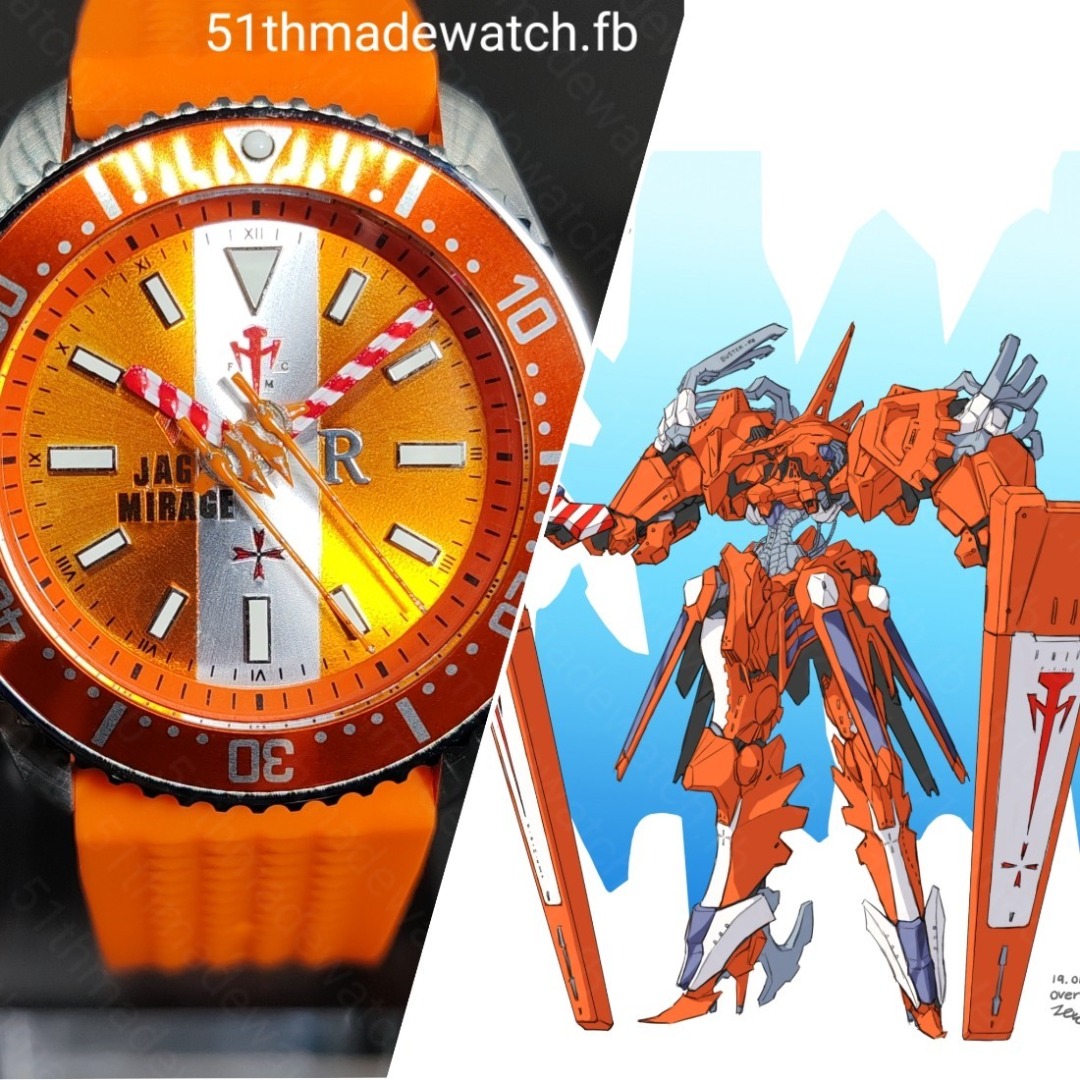 五星物語 Five Star Stories FSS Jagd Mirage 獵戶 幻象 積陀 幻象 橙右 Orange Right ...