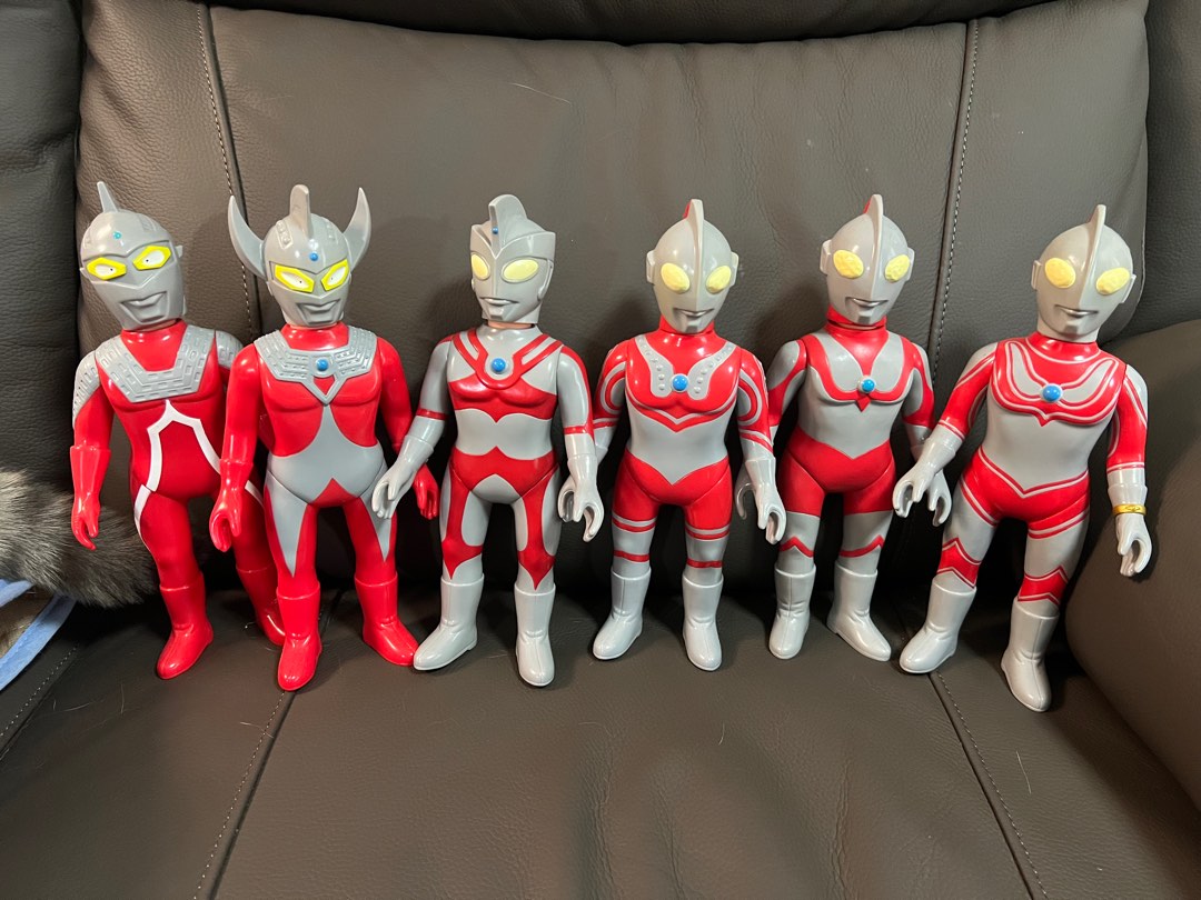 超人六兄弟 Play toy 奧特曼 sofubi ultraman Vinart 2016奧特曼50週年限定版, 興趣及遊戲, 玩具 & 遊戲類 - Carousell