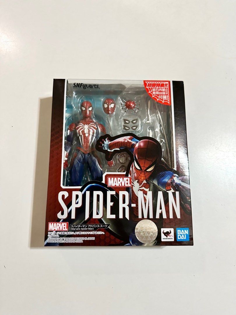 日版 S.H.figuarts shf Spiderman 蜘蛛俠 Spider Sony ps4 ps5 game 角色 特典 台座 磁石 ...